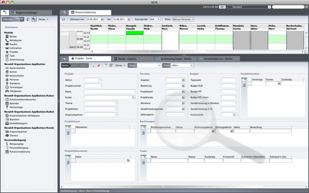 Nuclos Open Source ERP Software - kaneo GmbH - green IT solutions