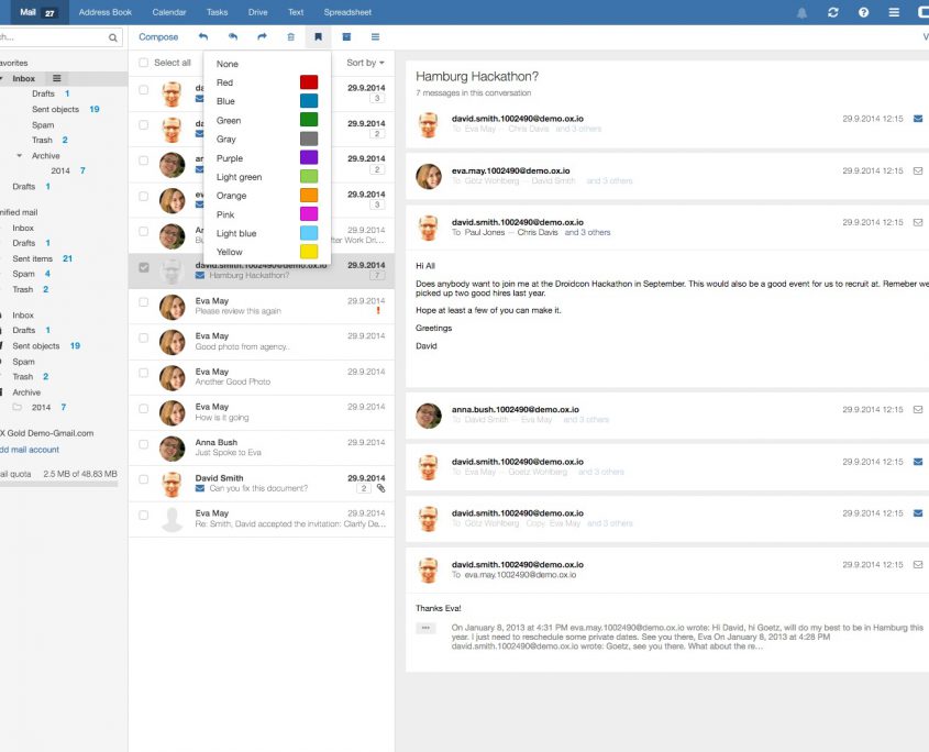 Open-xchange Hosting und Support von Kaneo-GmbH